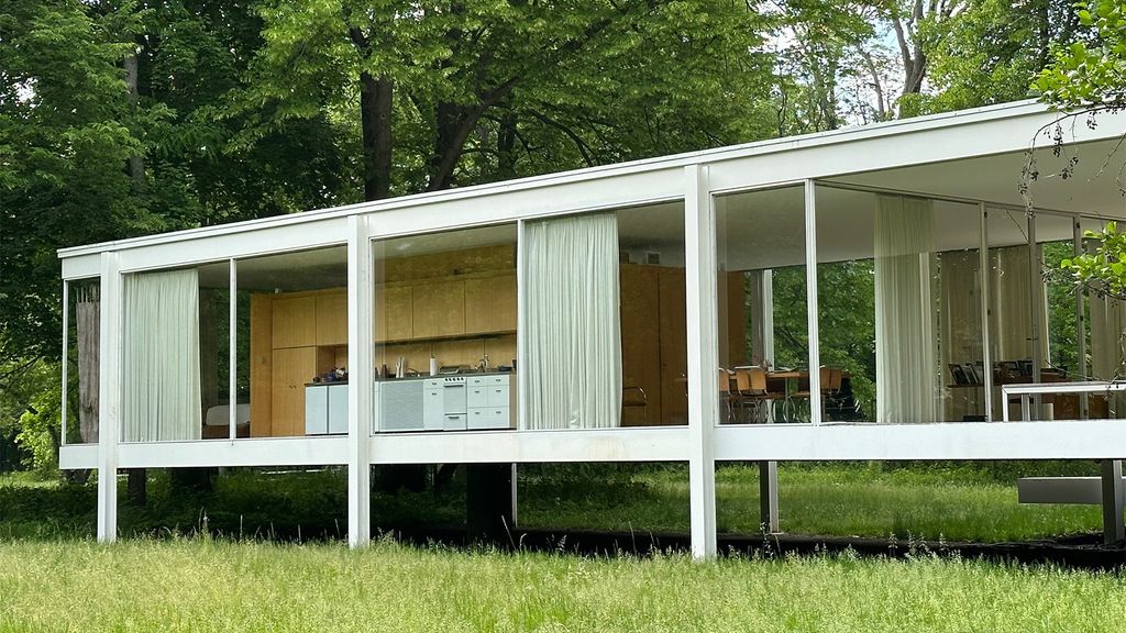 The Edith Farnsworth House has been reimagined | Wallpaper*