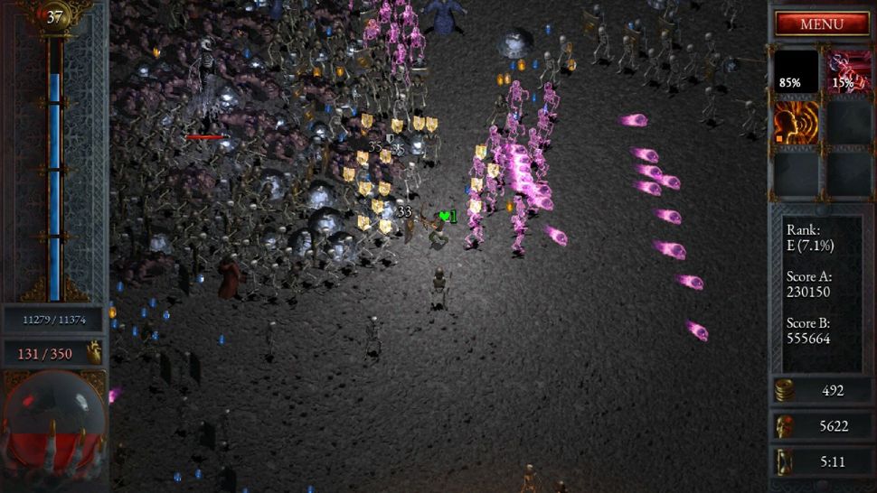 A dangerously good blend of Diablo 2 and Vampire Survivors just left ...