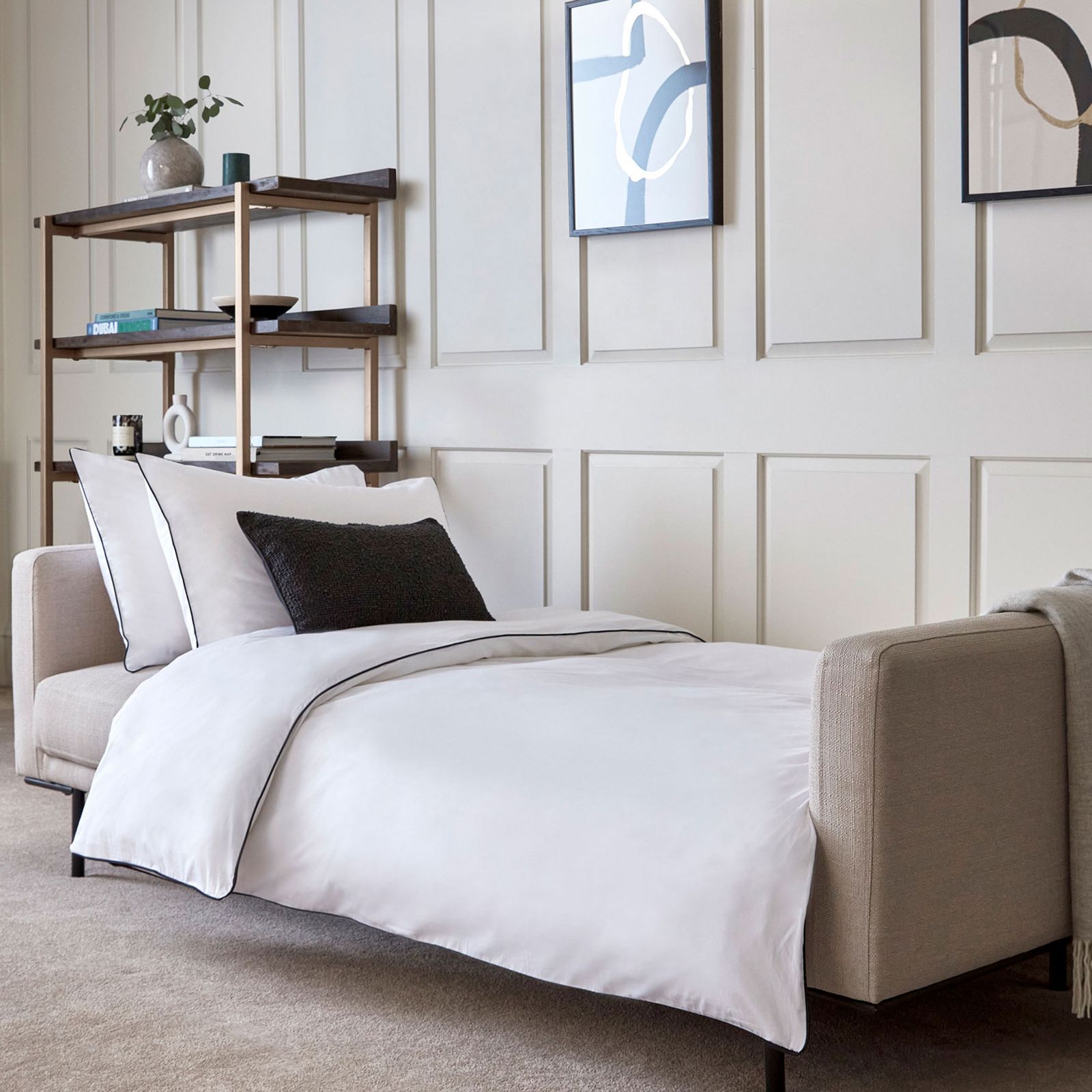 DUSK sofa bed review: I tested the three-seater Hudson | Ideal Home