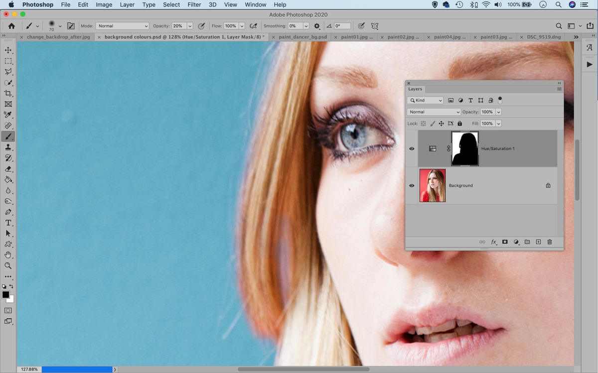 Recolor backdrops for your portraits the easy way in Photoshop CC ...