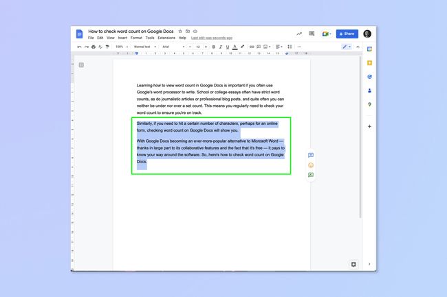 How to view word count in Google Docs | Tom's Guide