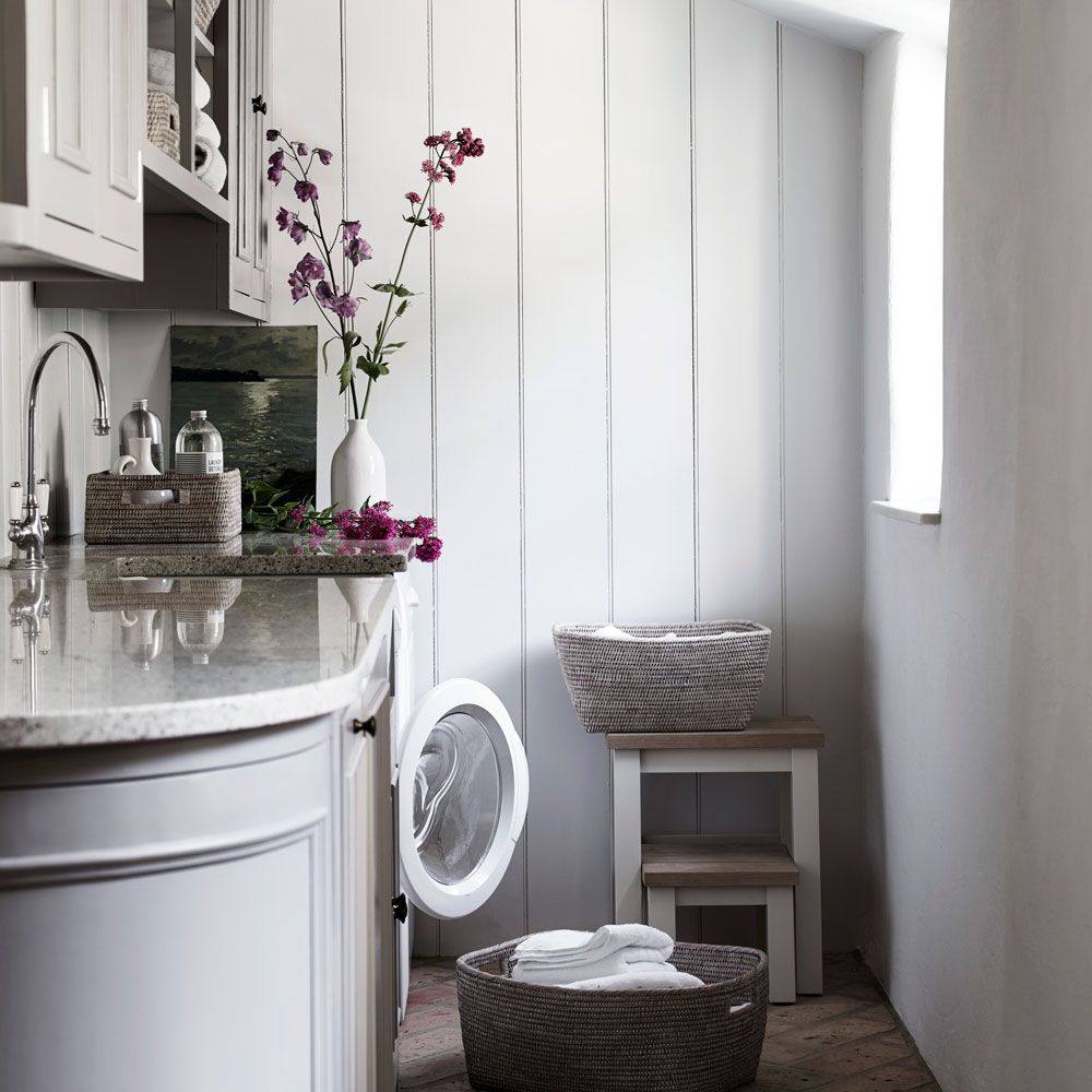 15 narrow utility room ideas to maximise your laundry space | Ideal Home