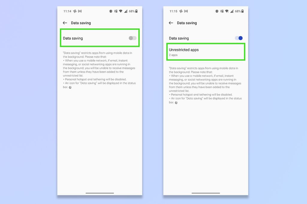 How To Restrict Background Data On Android Tom S Guide