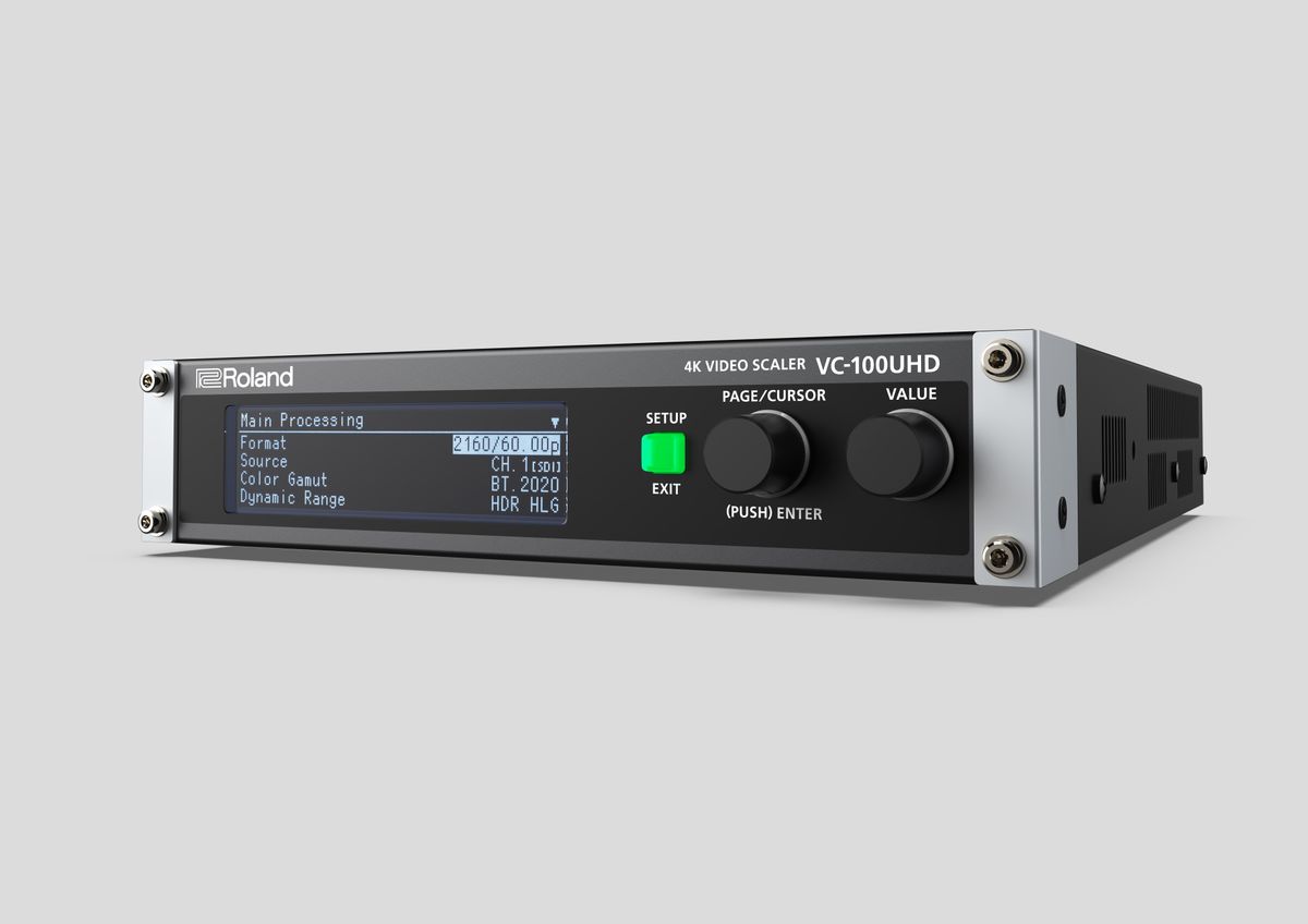 Roland Intros VC-100UHD 4K Video Scaler at InfoComm 2020 Connected ...