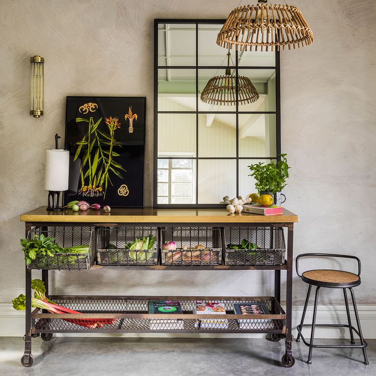 Portable kitchen island ideas - moveable island units for flexible ...