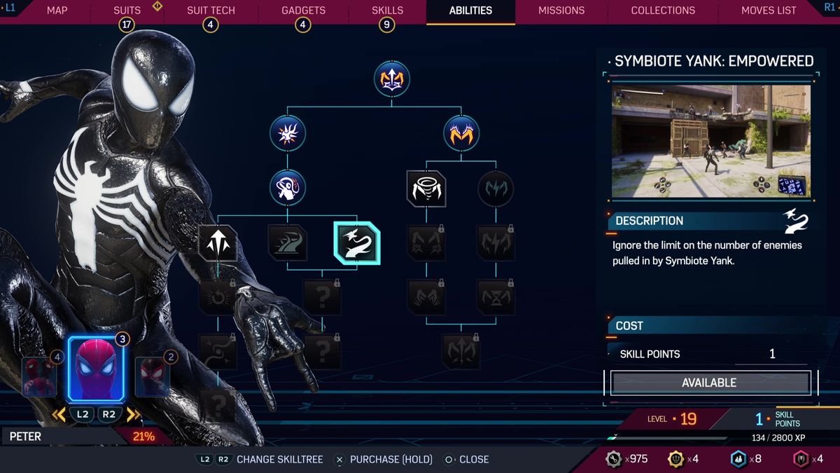 Can you get the Symbiote back in Marvel's Spider-Man 2? | GamesRadar+