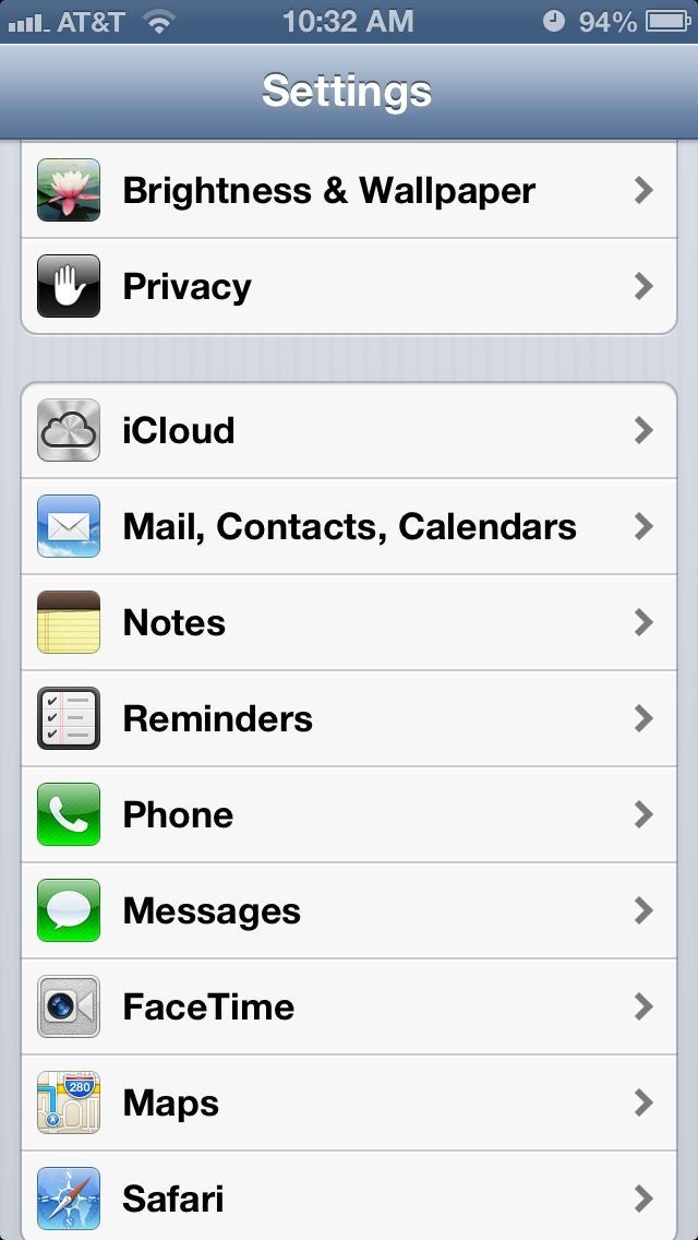 How to grant or deny access to your location with iOS 6 privacy ...