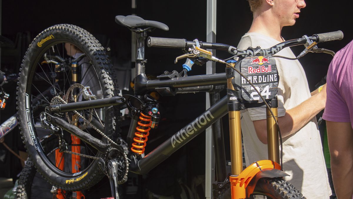 Gee Atherton’s Red Bull Hardline 2022 Atherton race bike | Bike Perfect