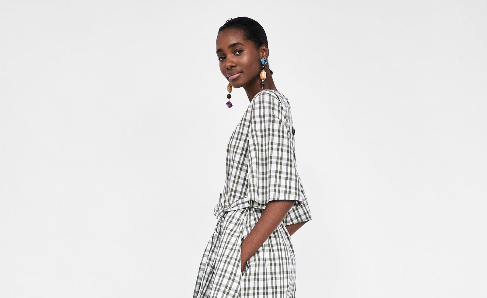 This Zara check Dress Is Everywhere And Perfect For A Low Key Date ...