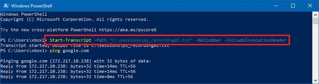 How to record a PowerShell command session on Windows 10 | Windows Central