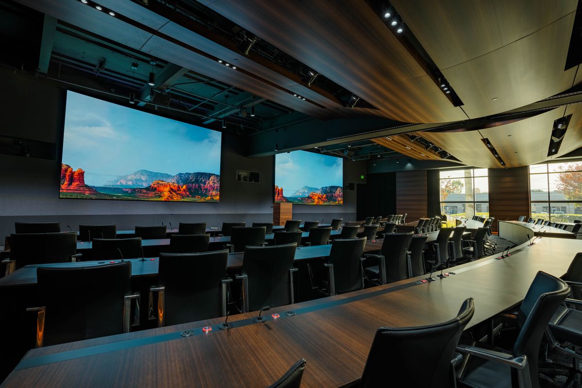 How Video Walls, Image Processor Transform a Conference Center | AVNetwork