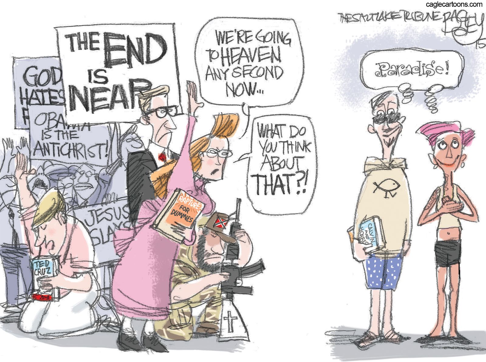 Editorial cartoon U.S. religion politics | The Week