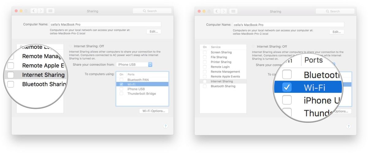How To Turn Your Macs Internet Connection Into A Wi Fi Hotspot Imore