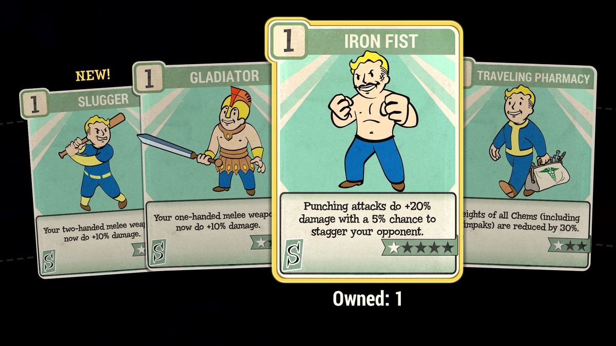Fallout 76 perk cards | PC Gamer