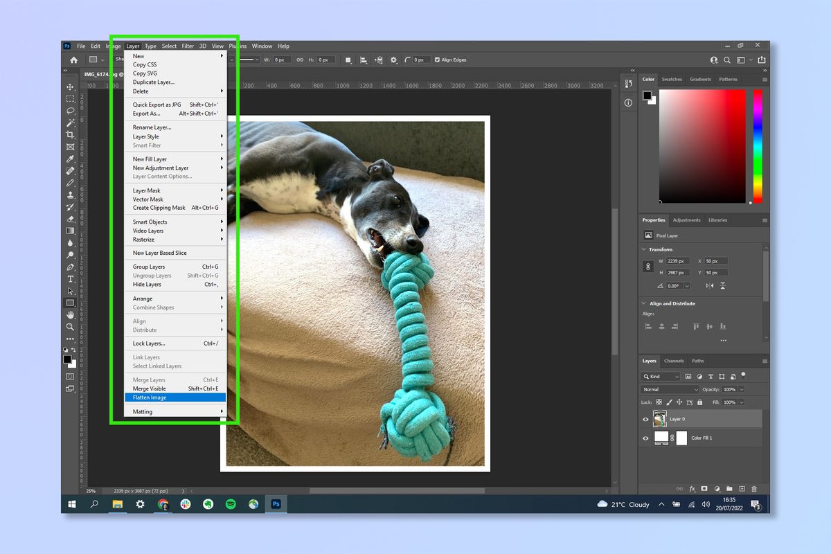 How to add a border in Photoshop | Tom's Guide