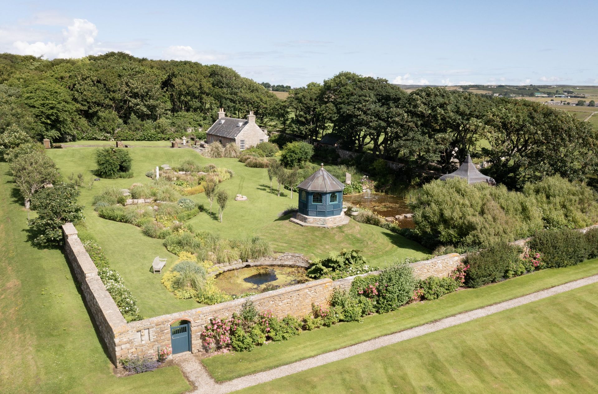 A 500-year-old clifftop castle on a 28,500-acre estate that ...