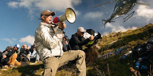 Check Out Michael Bay And His Dog Getting Their Feet Cemented At The ...