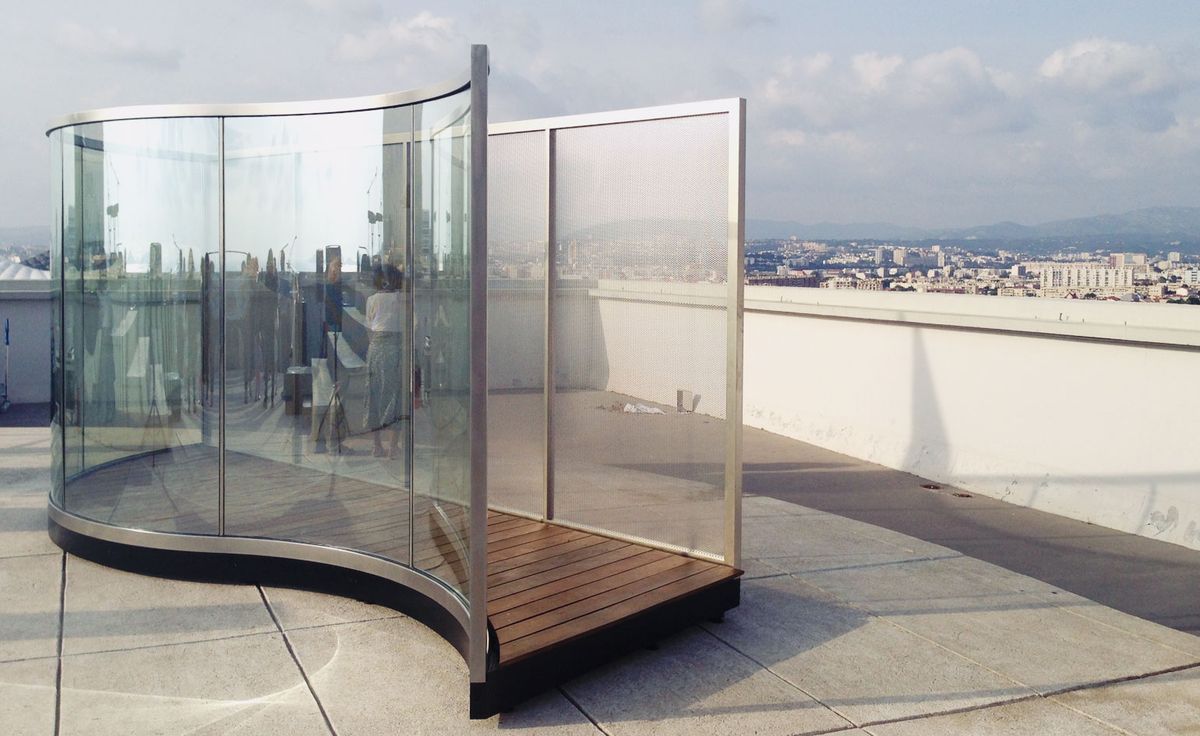 Glass act: Dan Graham latest installation offers a new perspective on ...