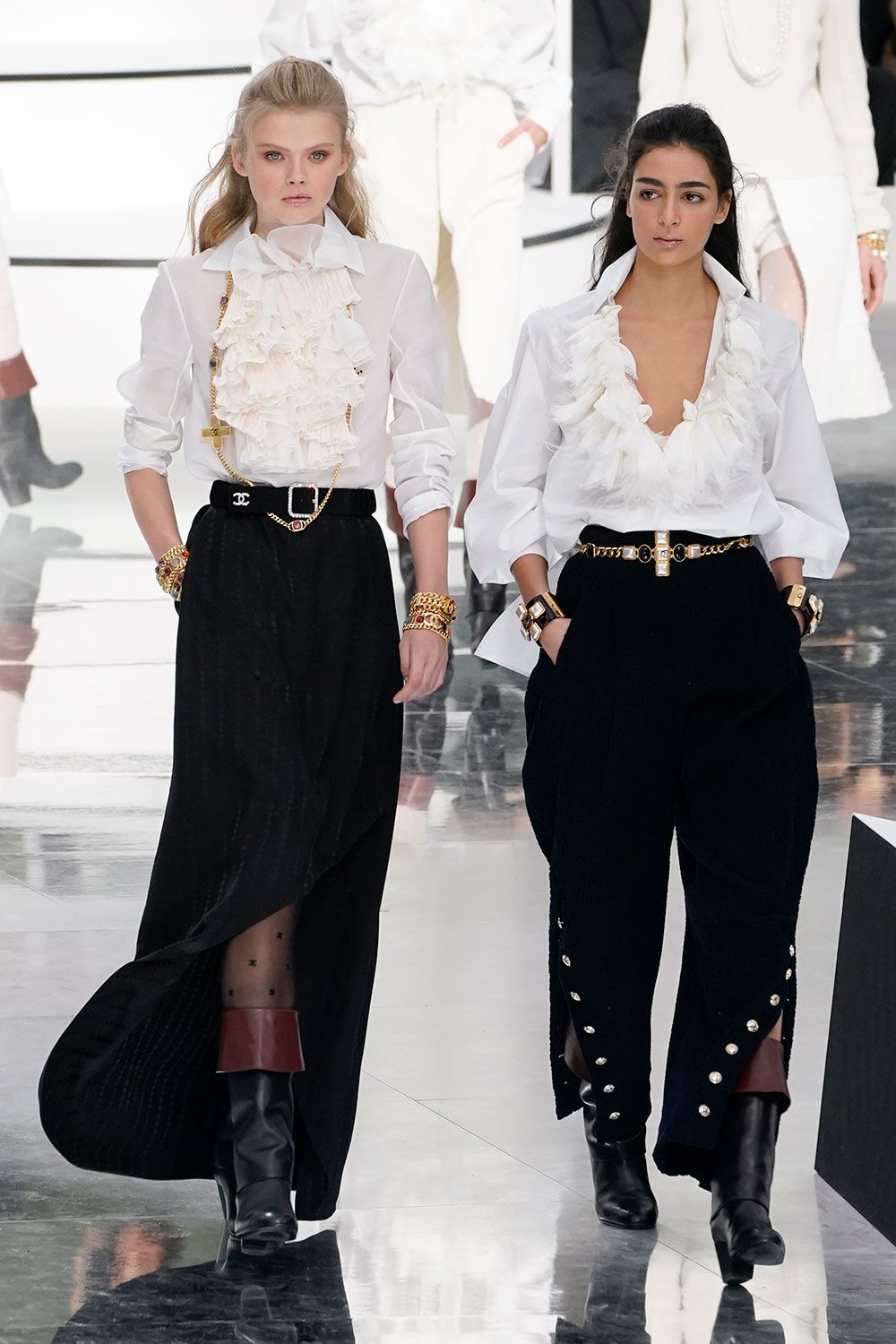 Chanel's autumn/winter collection is an ode to warrior women | Marie ...