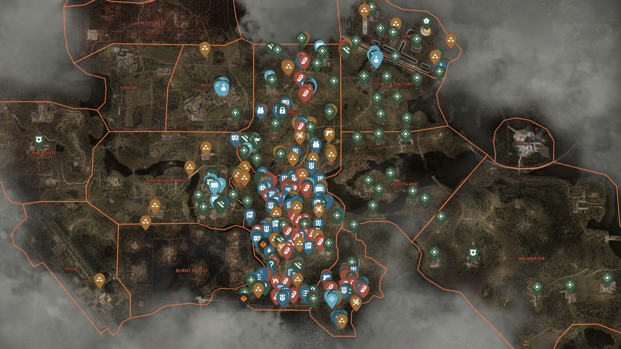 STALKER 2 interactive map: Find every stash, location, and more in The ...
