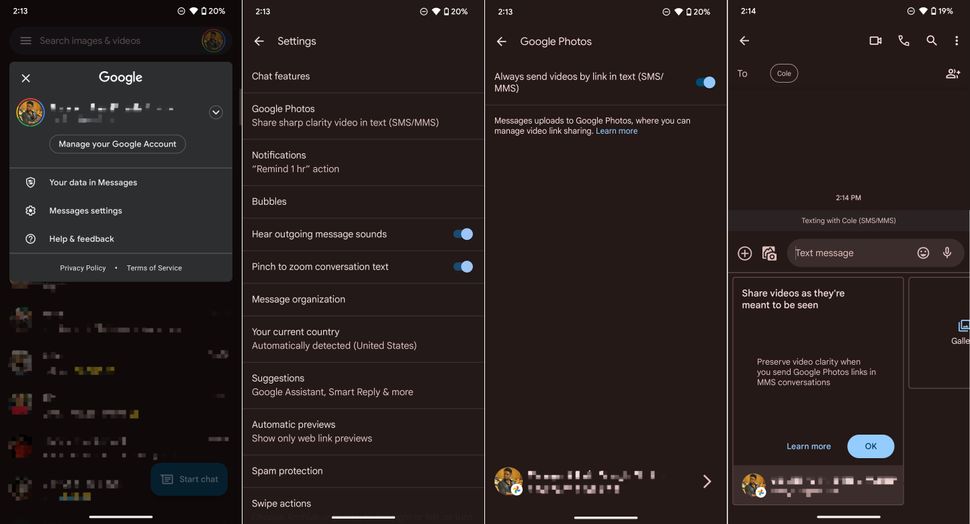 How to send high-quality videos from Google Messages | Android Central