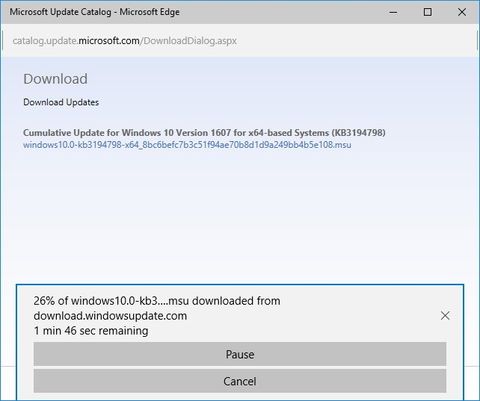 How to manually download and install Windows 10 cumulative updates ...