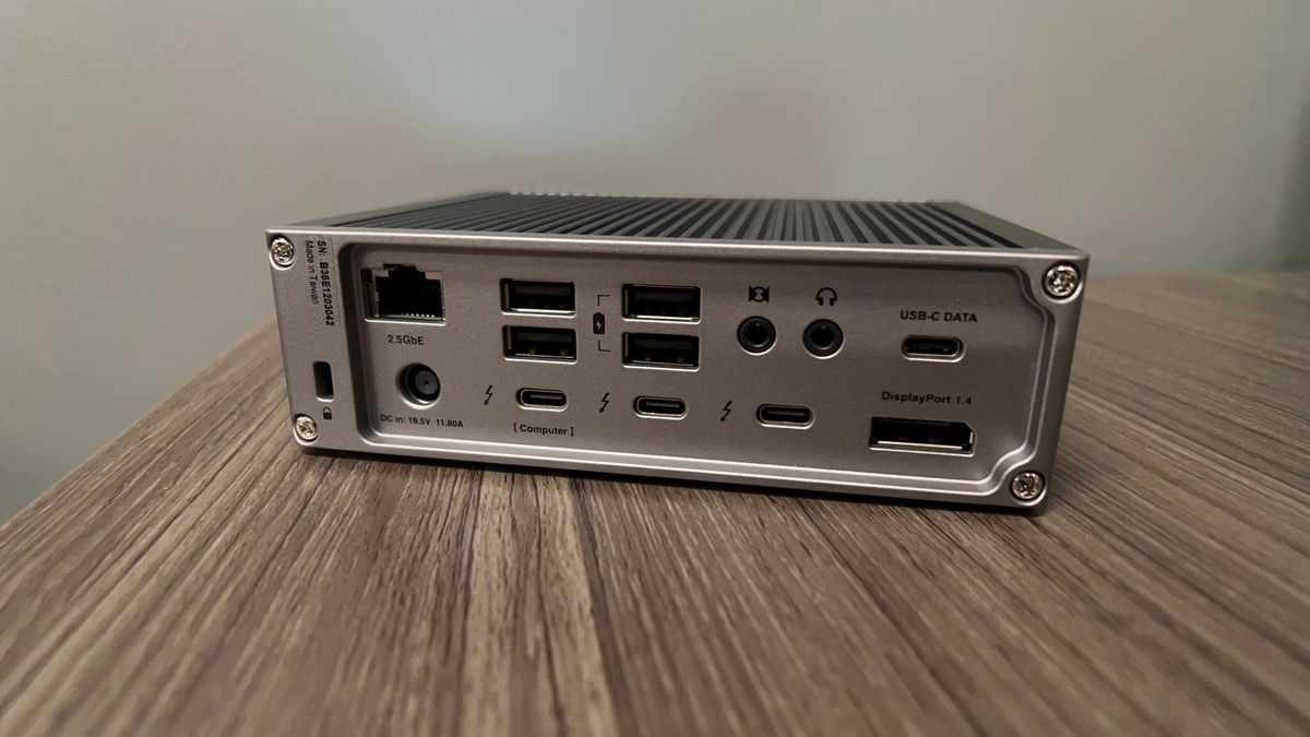 CalDigit TS4 Thunderbolt Dock review | TechRadar