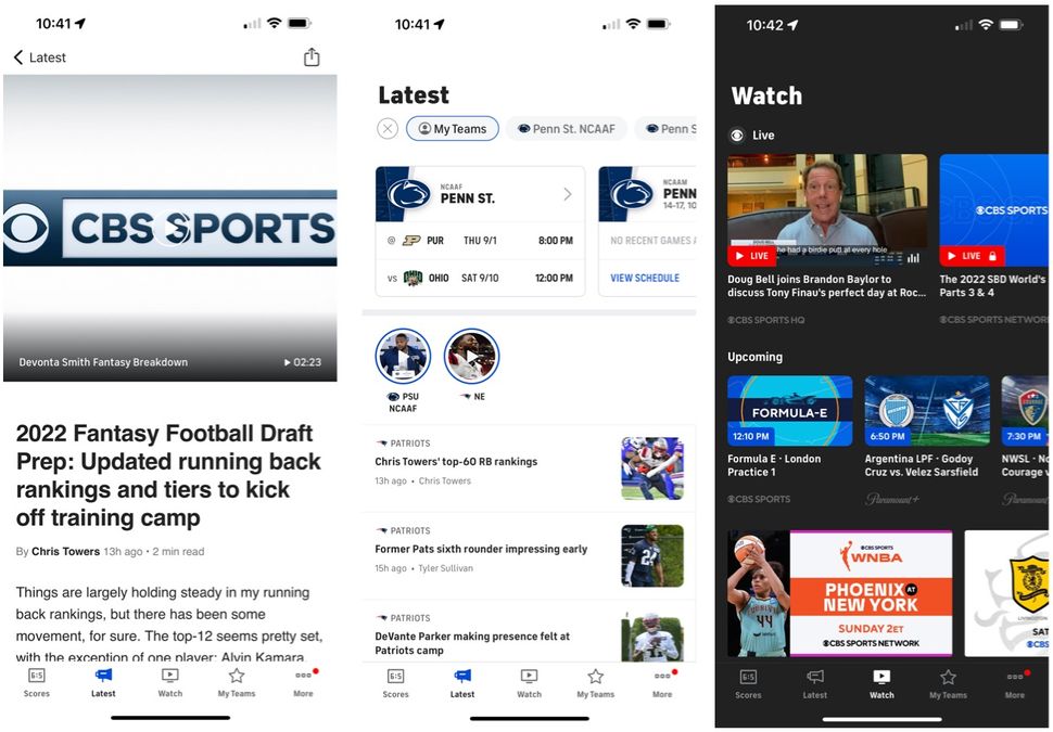 Best sports apps for iPhone and iPad 2026 | iMore