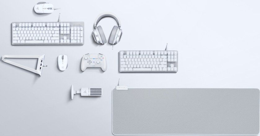 Razer gives its accessories a crisp 'Mercury White' overhaul | Windows ...