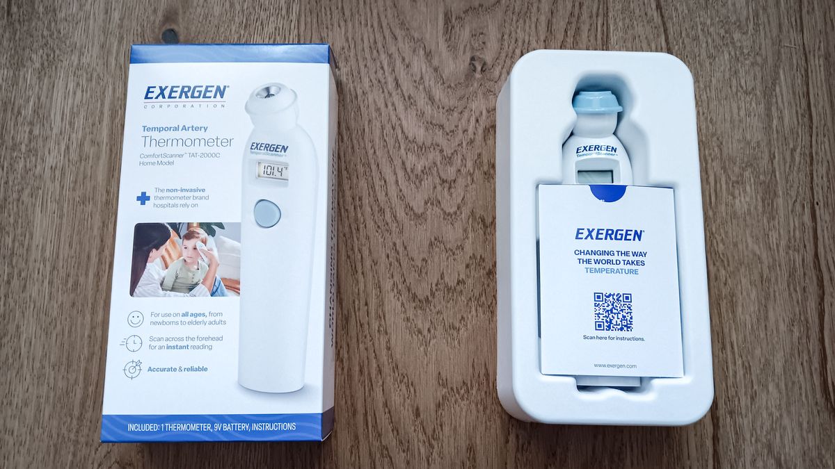 Exergen Temporal Artery Thermometer Review: Fast and stress-free | Tom ...