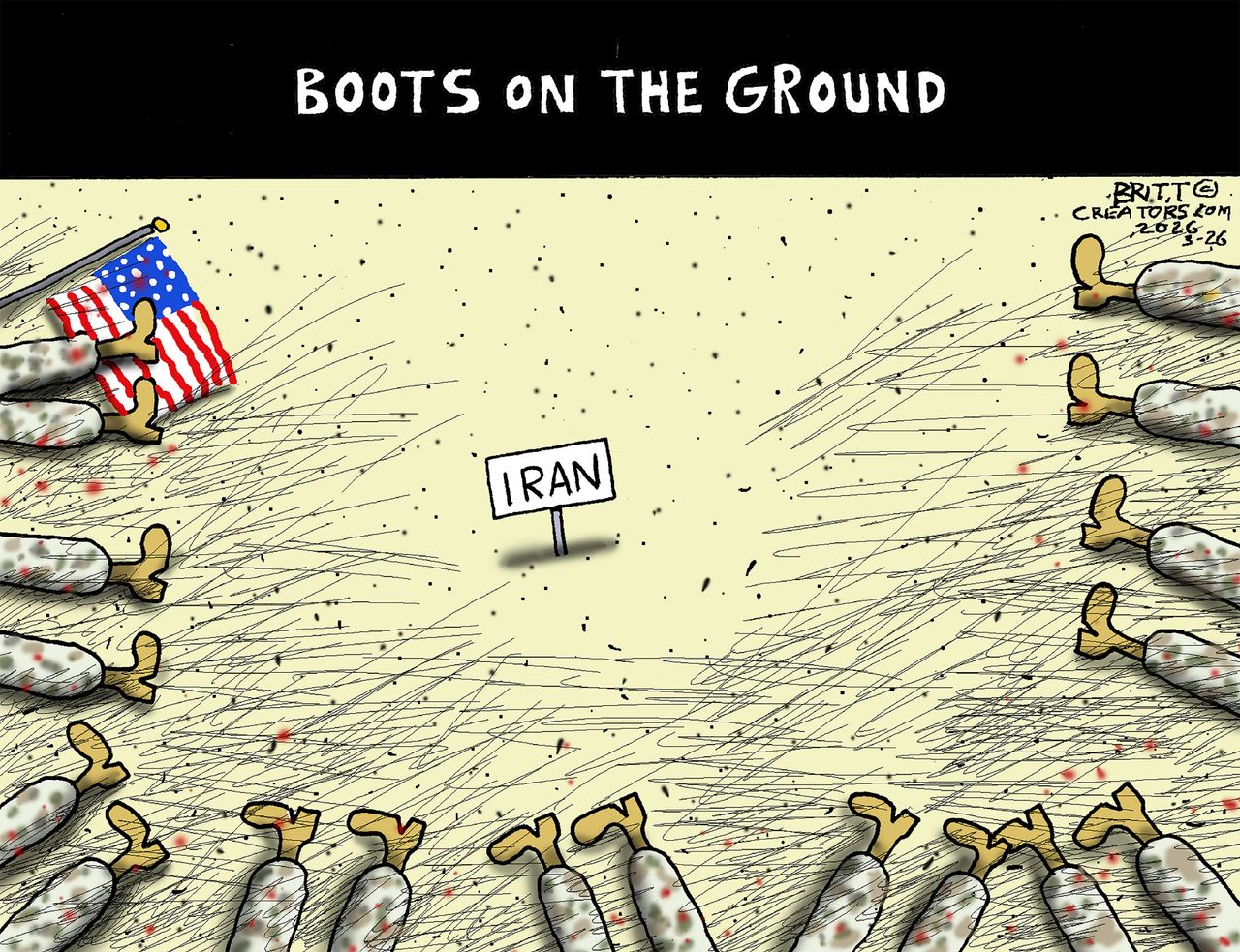5 groundbreaking cartoons about a boots on the ground invasion of Iran ...