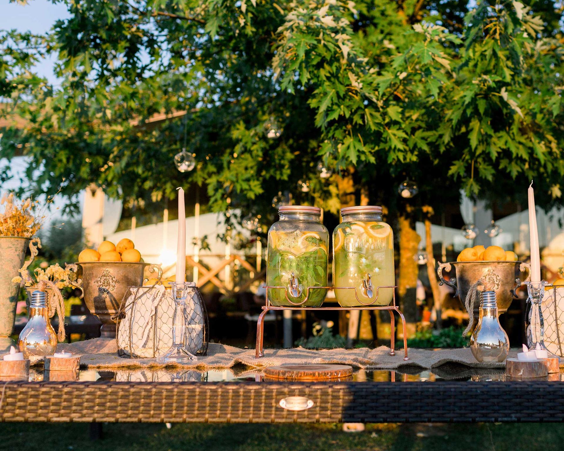 Drink station ideas for outdoor parties: 11 chic setups | Gardeningetc