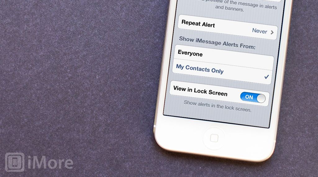 How to disable iMessage alerts for people that aren't in your contacts ...