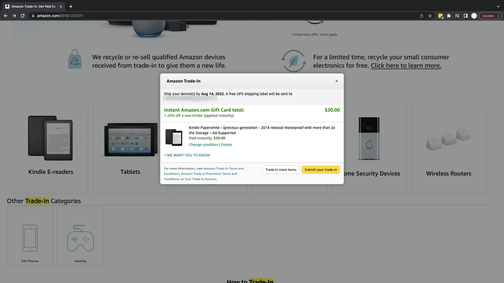 How to trade in your old Amazon devices and earn discounts on new gear ...