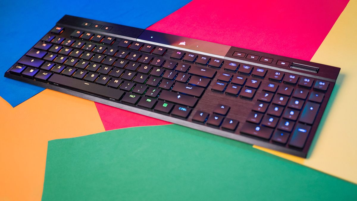 Corsair K100 Air Wireless review: A groundbreaking ultra-thin ...