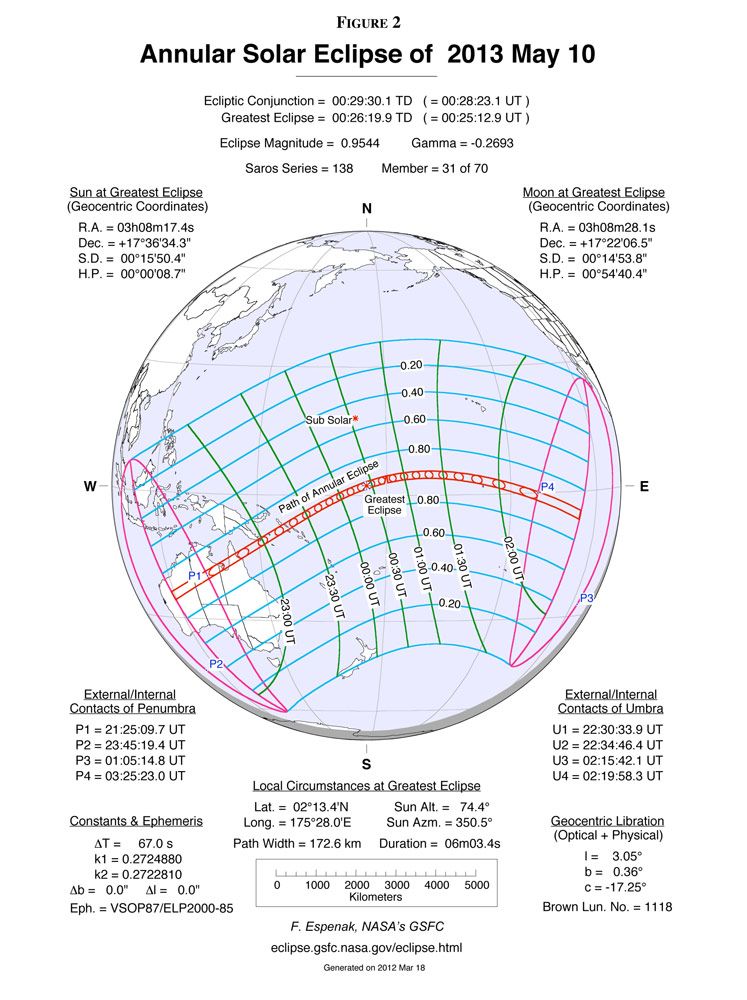 Solar Eclipse Today Also Visible from Hawaii | Space