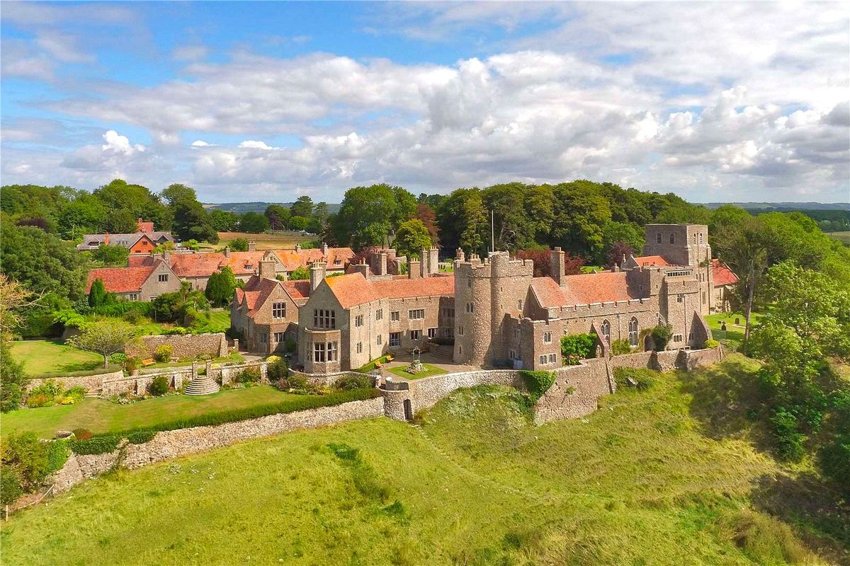 An £11 million castle for sale in Kent, with 130 acres, views over to ...
