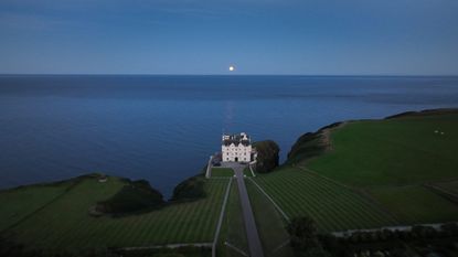 A 500-year-old clifftop castle on a 28,500-acre estate that ...