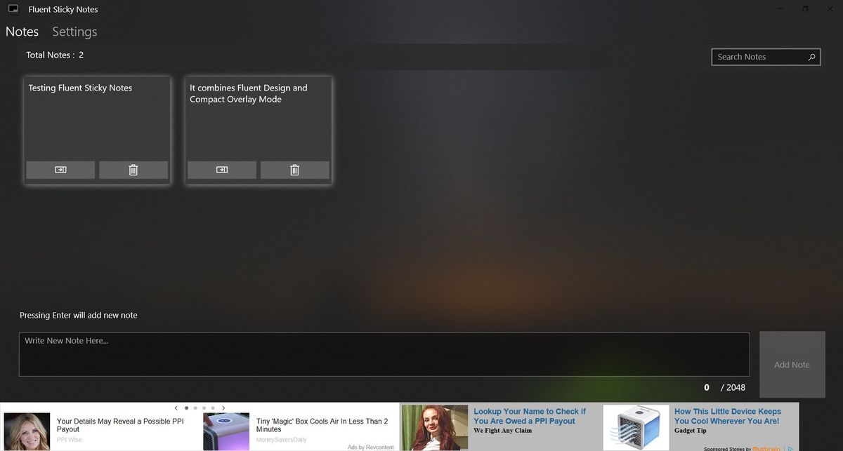 Fluent Sticky Notes [Windows 10 Review]: Free & easy note-taking app ...
