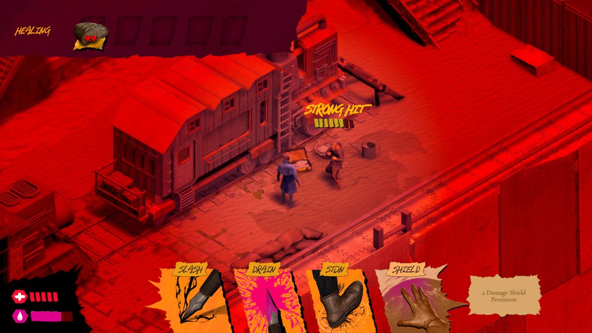 Blend the borders between fiction and reality as a shackled writer in ...