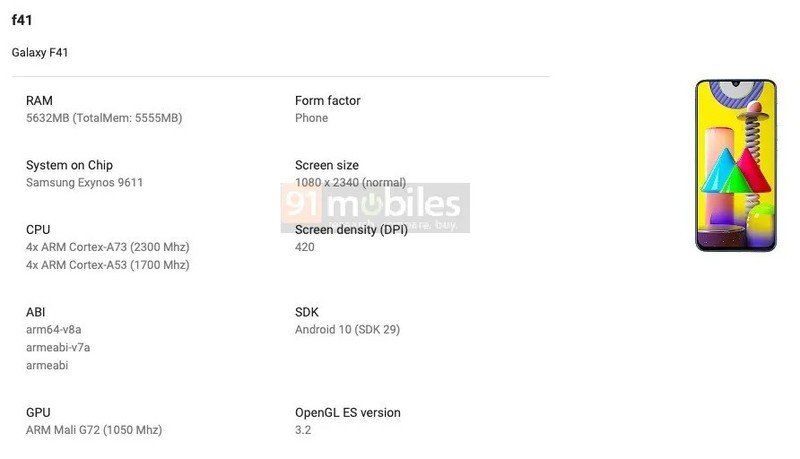 Samsung's first Galaxy F series phone emerges in leak | Android Central