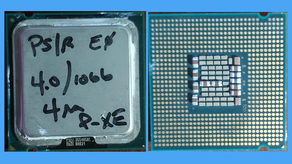 Ultra-rare unreleased Pentium 4 with 4.0 GHz clock speed discovered — CPU-Z confirms it is an ...
