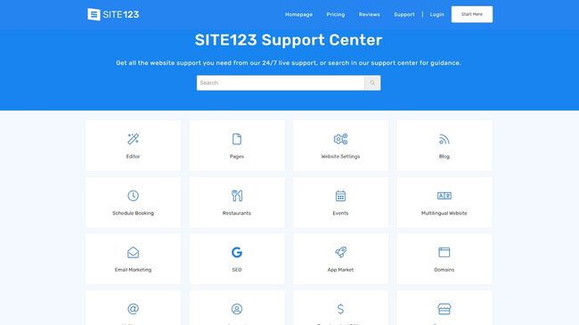 Site123 website builder review | Tom's Guide