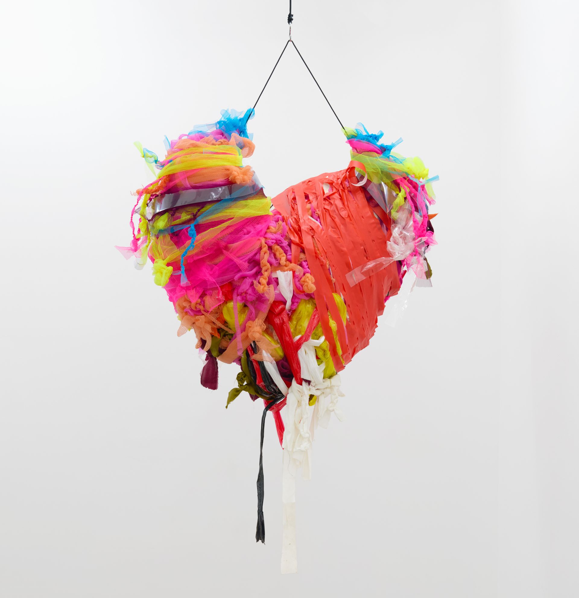 Discover artist Nnena Kalu's piñata-like hearts at Arcadia Missa ...