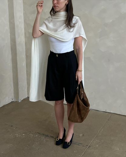 8 Ways to Style Long Shorts Like a Fashion Person | Who What Wear