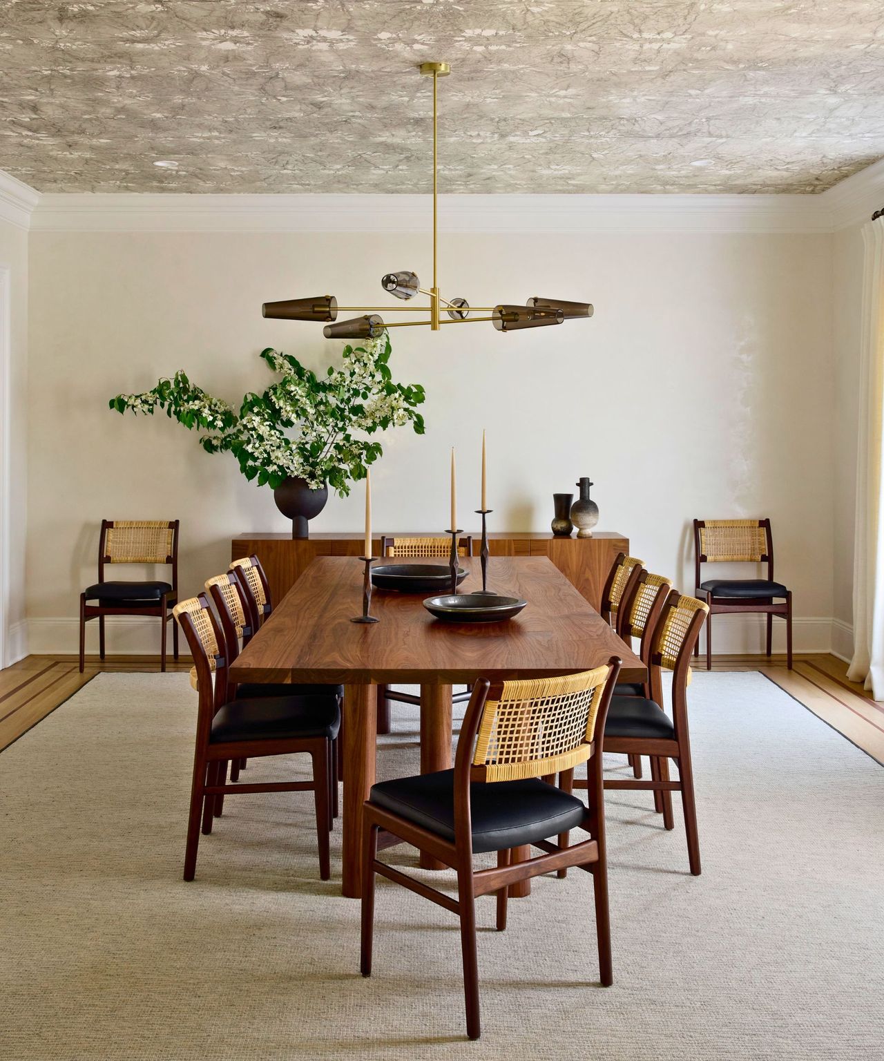 Rich colors and textured walls updated a dated NYC home | Homes and Gardens