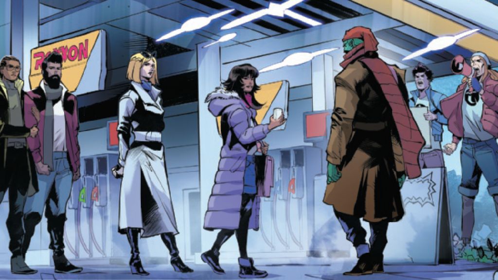 Young mutants mourn the death of one of their own in NYX #3 | GamesRadar+