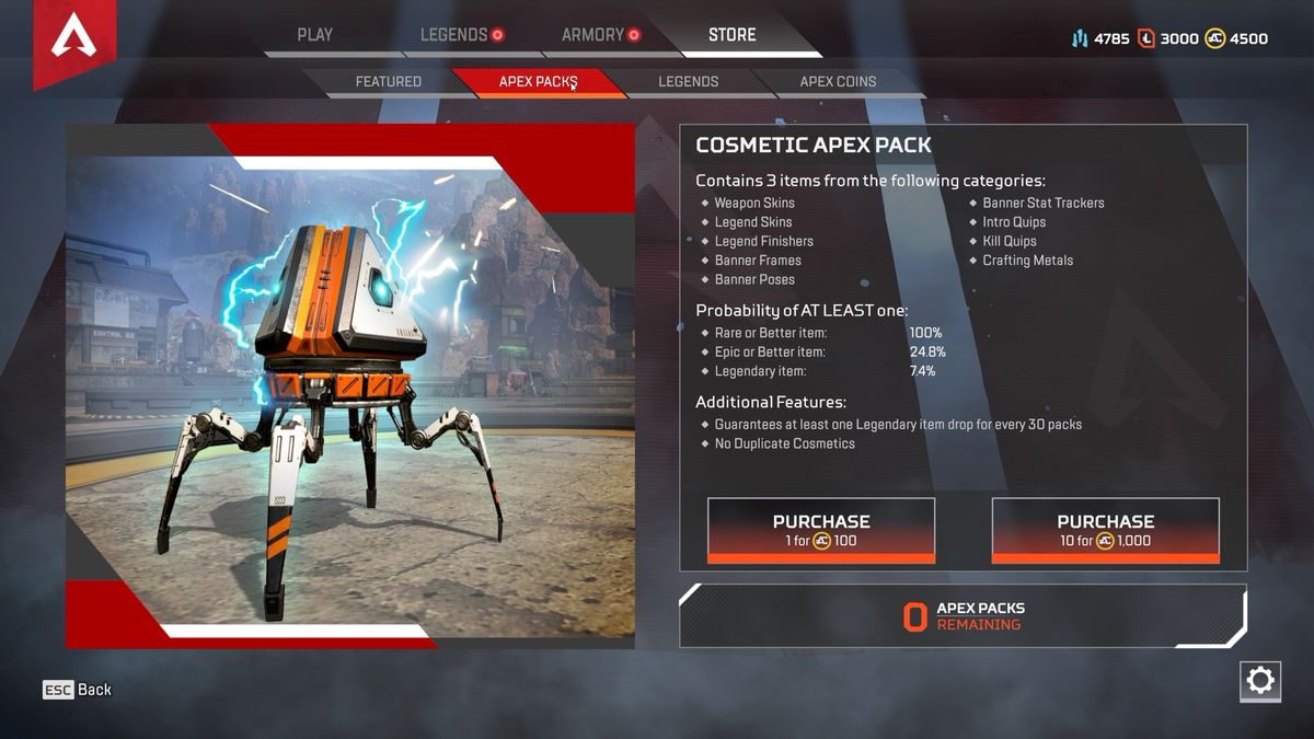 Apex Legends loot boxes and microtransactions guide | PC Gamer
