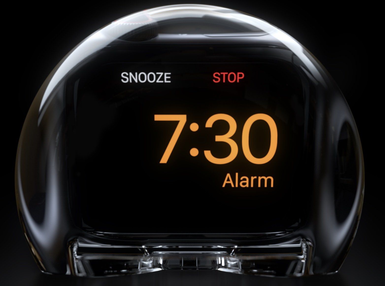 NightWatch magnifies your Apple Watch so you can see it in nightstand ...