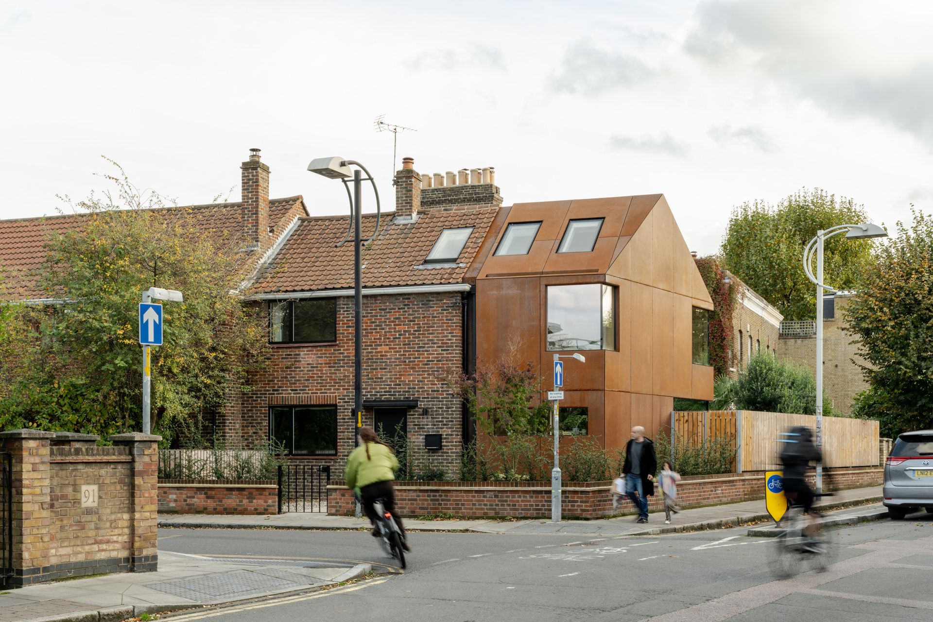 Tour Rusty House on the Rye, a Corten-clad Peckham home | Wallpaper*